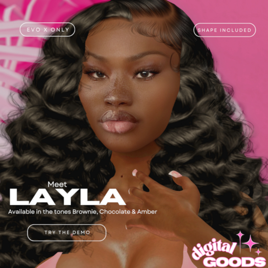 Second Life Marketplace - DG$- Layla Skin (Brownie)